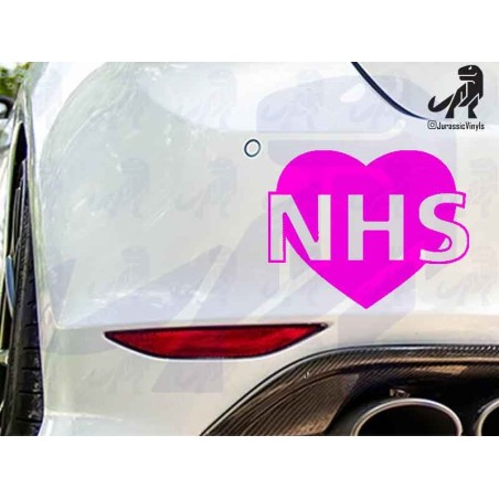 Love NHS Vinyl Colours Pink Vinyl Size (A6 to A2) Small (A6 - 10.5cm 14 ...